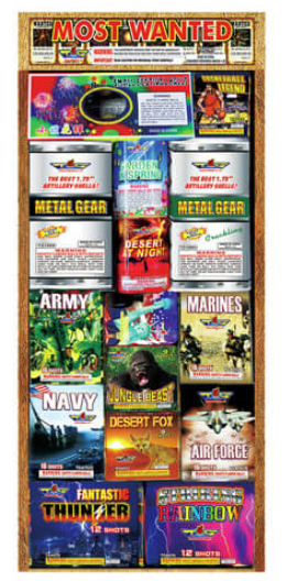 Most Wanted – K & J Fireworks