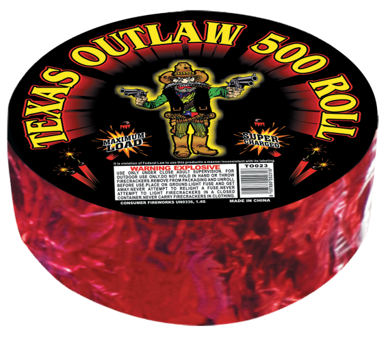 Firecracker 500 Roll – K & J Fireworks